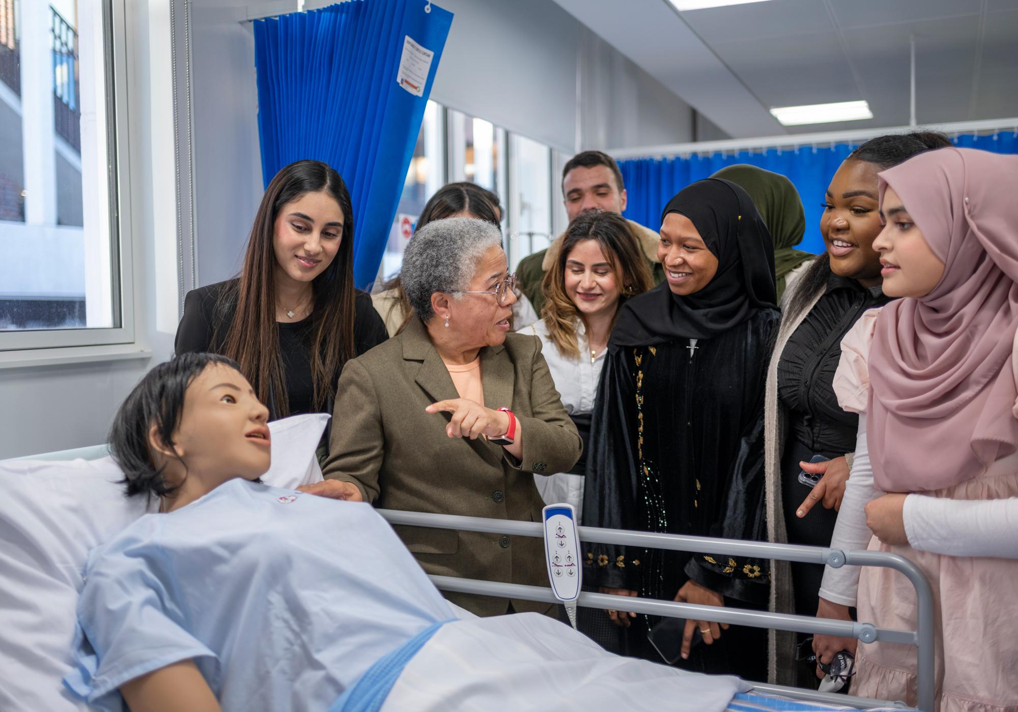 Healthcare pioneer Dame Elizabeth Anionwu opens Kingston University's ...