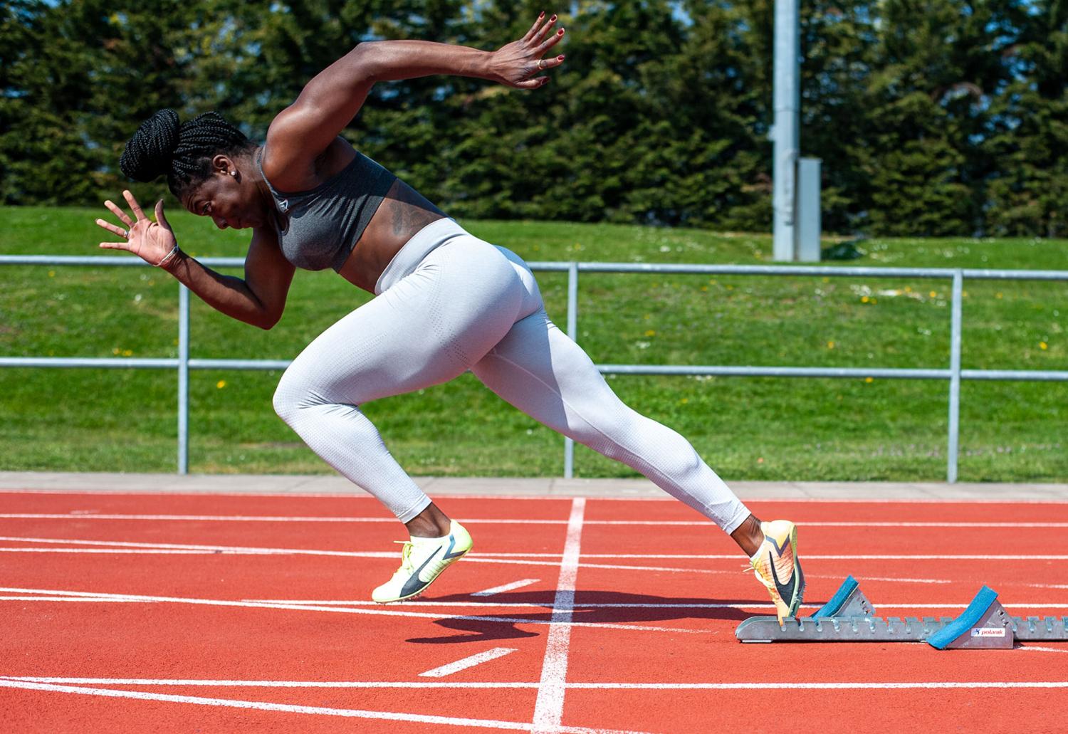 Double Olympic medalist and Kingston University graduate Asha Philip ...